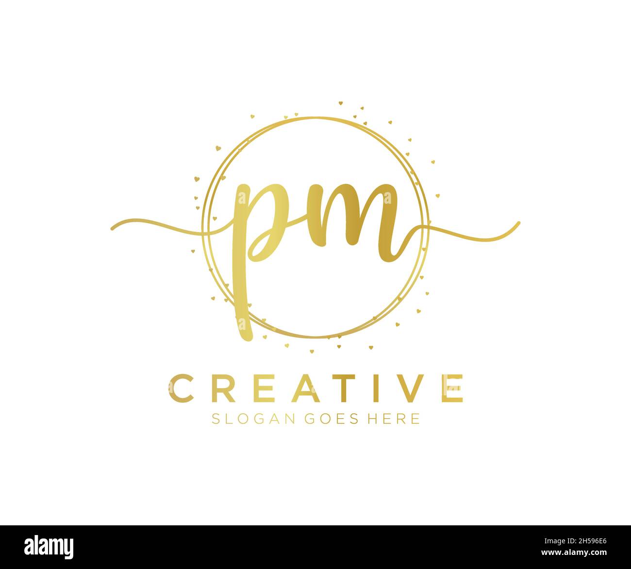 Pm logos Stock Vector Images - Alamy