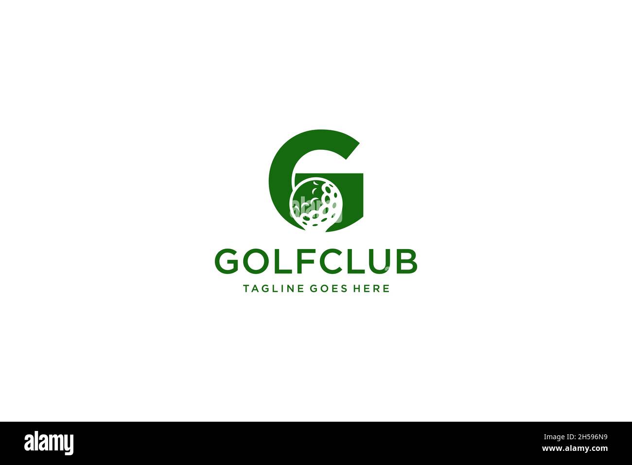 Letter G for Golf logo design vector template, Vector label of golf ...