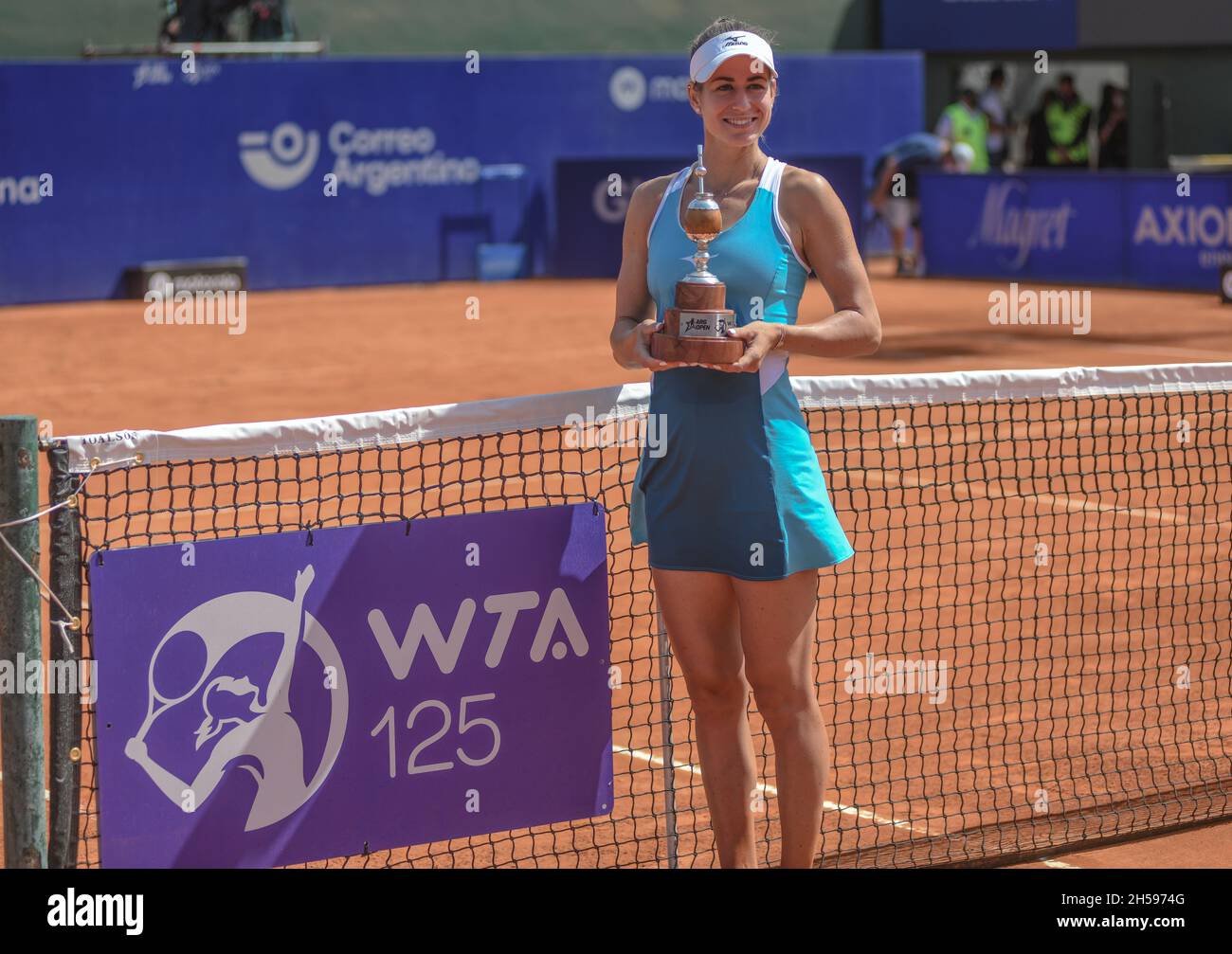 Anna Bondar (Hungary). Argentina Open WTA 2021 champion Stock Photo - Alamy