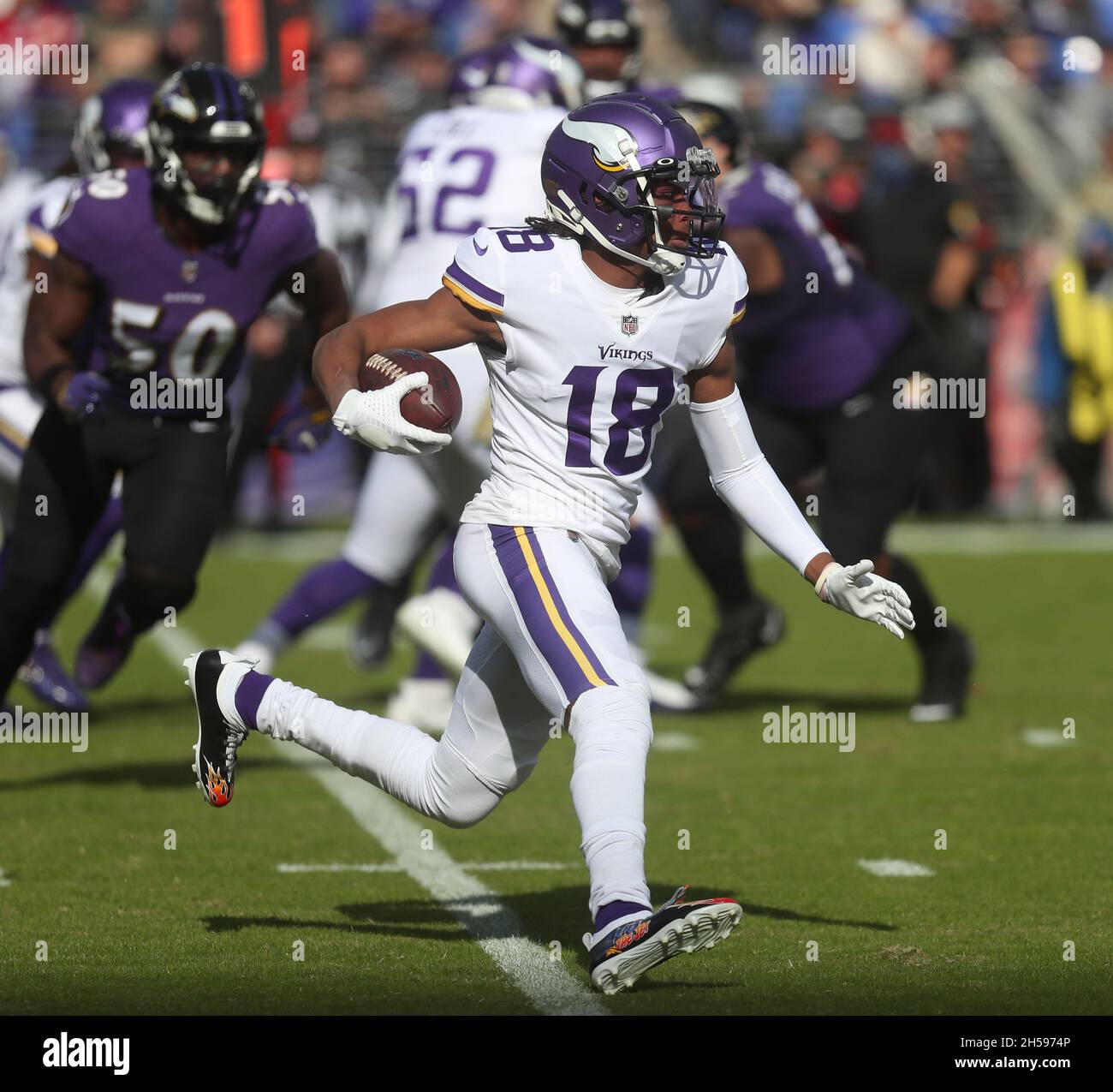 Justin jefferson vikings hi-res stock photography and images - Alamy