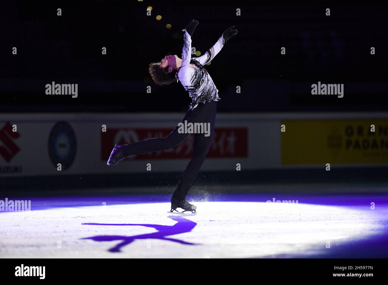 Boyang JIN, China, during the Exhibition Gala, at the ISU Grand Prix of ...