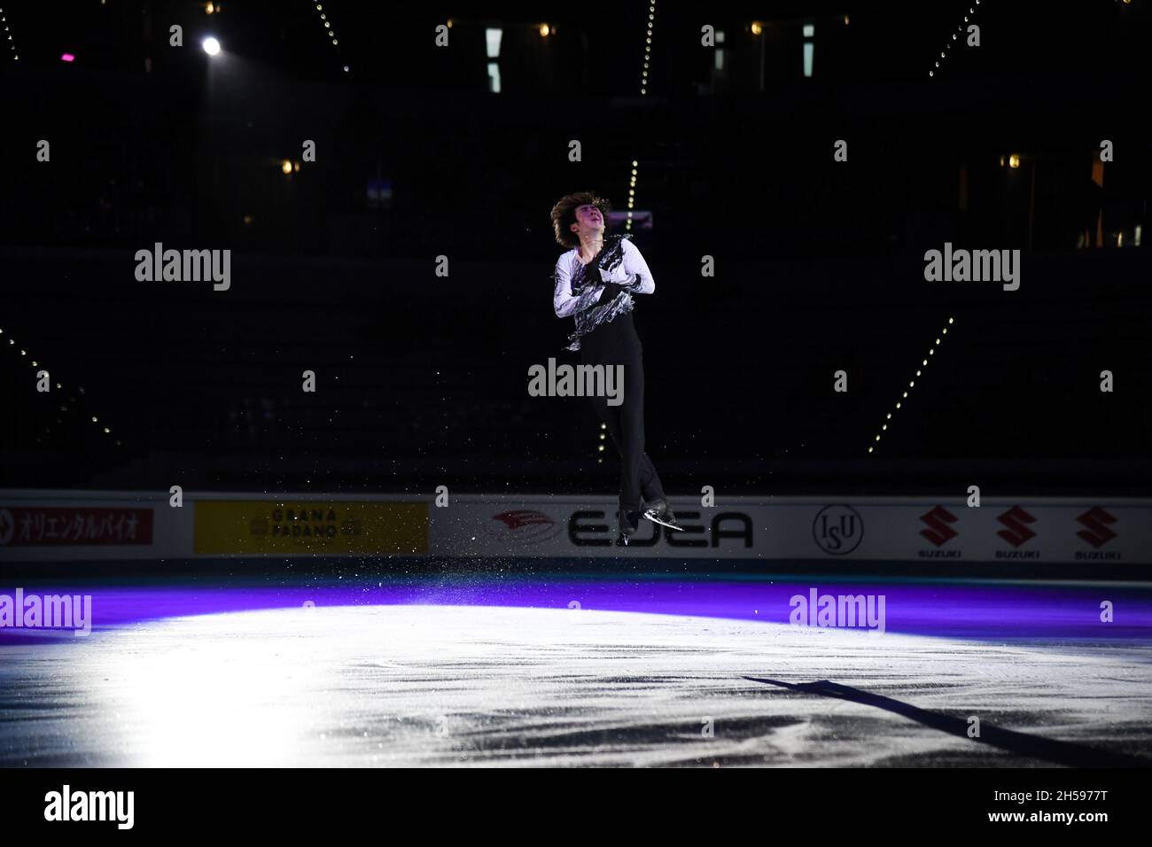 Boyang JIN, China, during the Exhibition Gala, at the ISU Grand Prix of ...