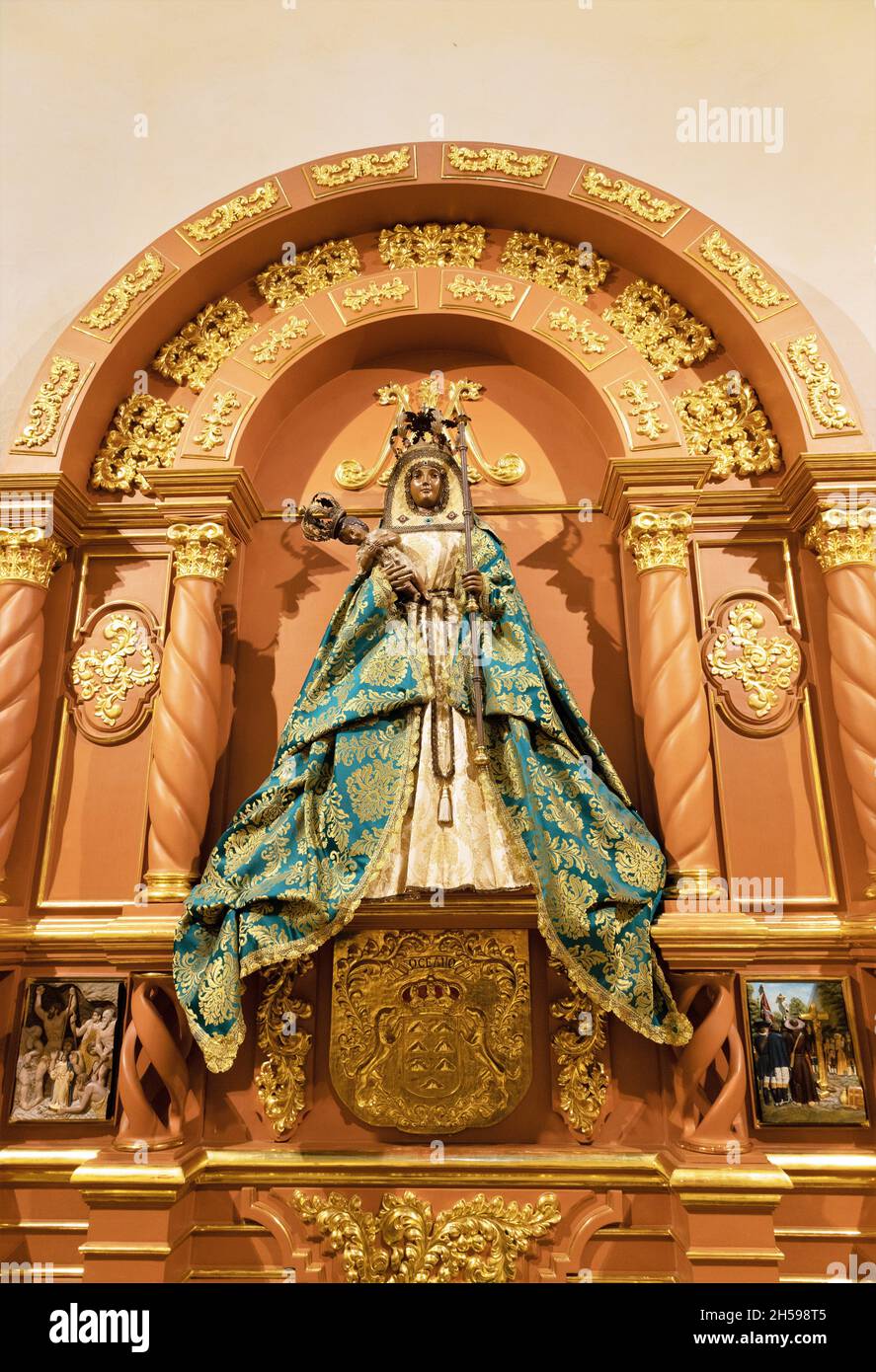 The Virgin of Candelaria at San Fernando Cathedral in San Antonio ...