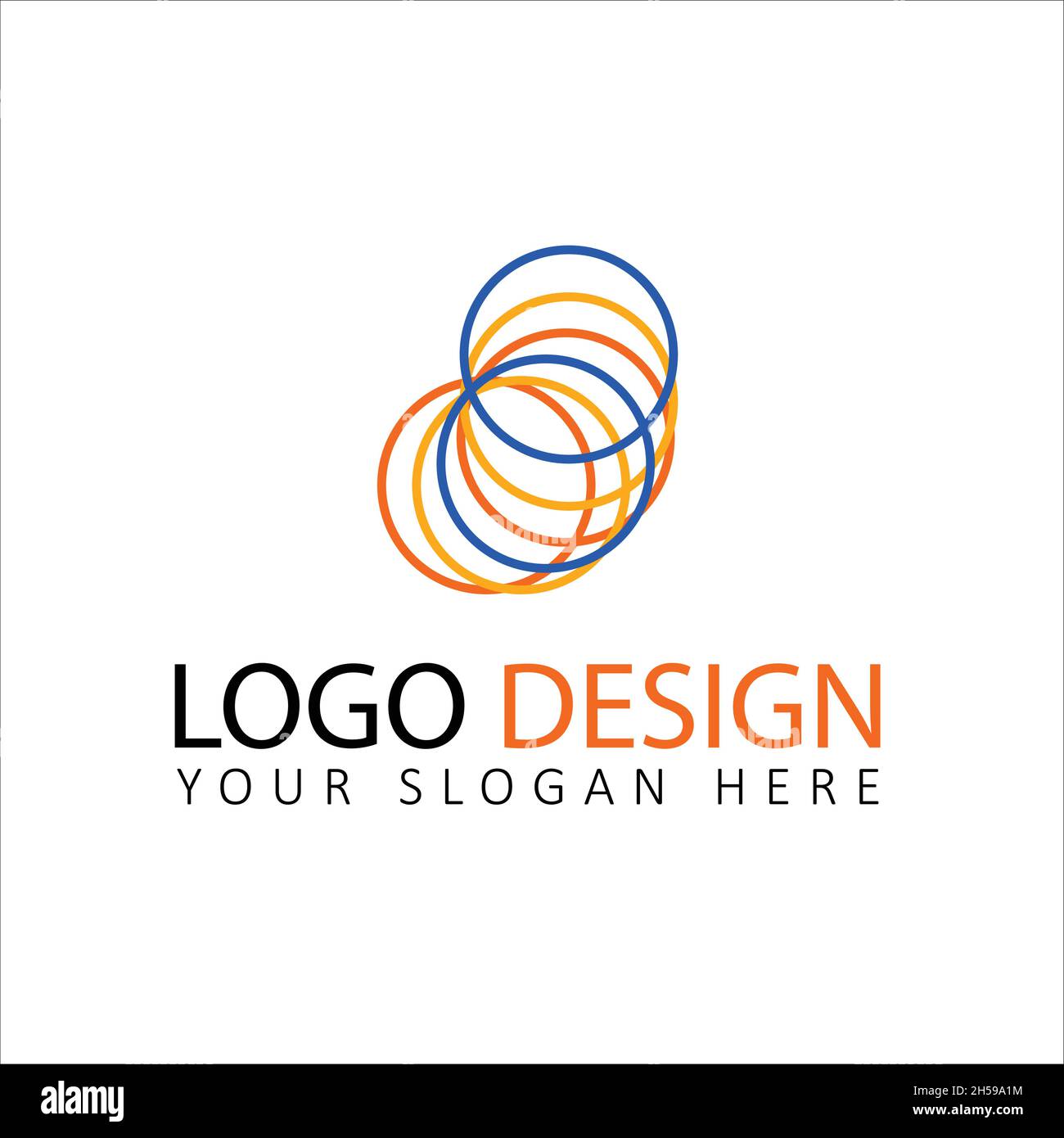Simple logo vector design illustration Stock Vector Image & Art - Alamy