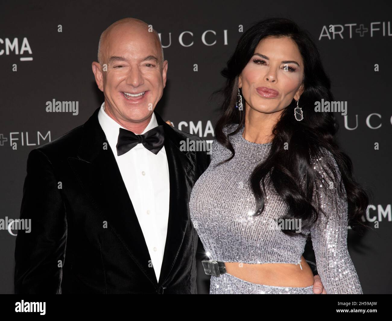 06 November 2021 - Los Angeles, California - Jeff Bezos and his ...