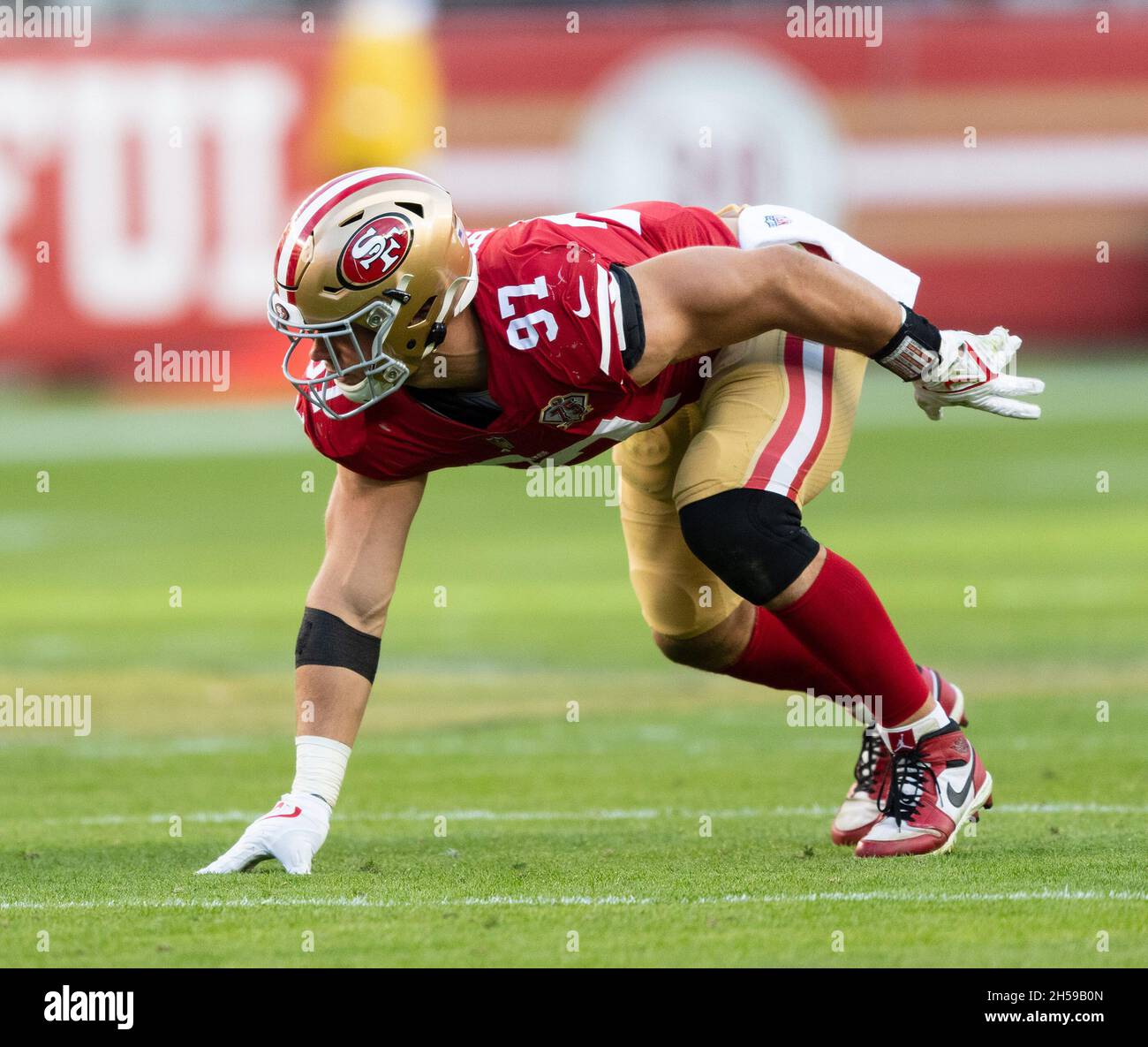 November 07, 2021: San Francisco 49ers defensive end Nick Bosa (97 ...