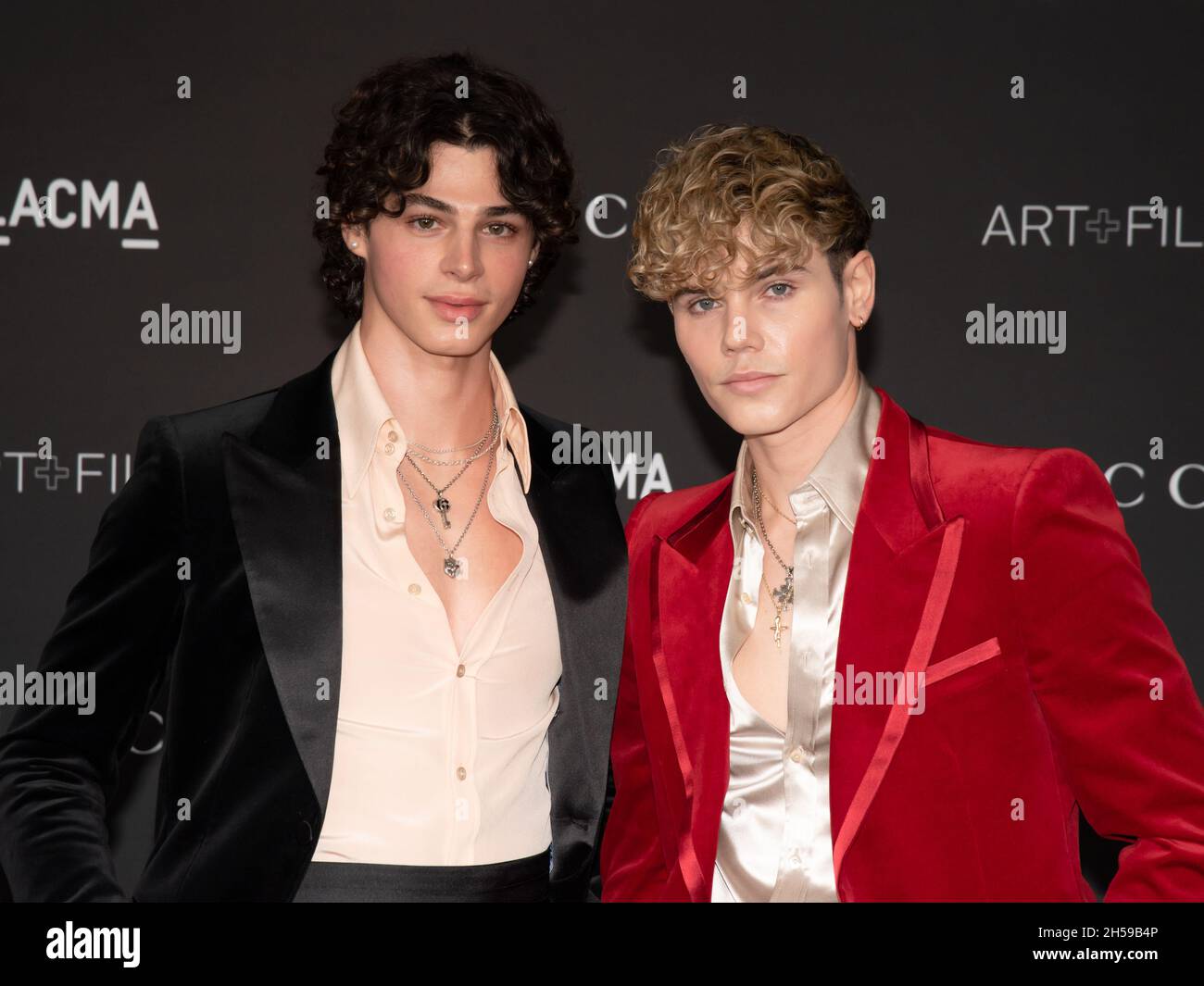 November 6, 2021, Los Angeles, California, USA: Pierre Boo and Nicky ...
