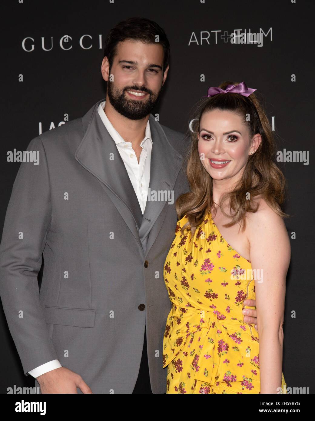 November 6, 2021, Los Angeles, California, USA: Jacob Andreou and Carly ...