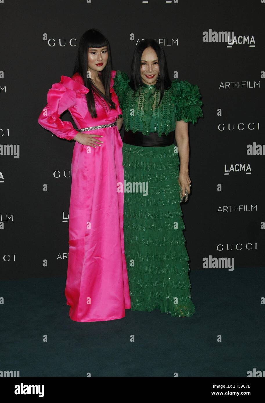 LOS ANGELES, CALIFORNIA - NOVEMBER 06: Asia Chow, Eva Chow attend the ...
