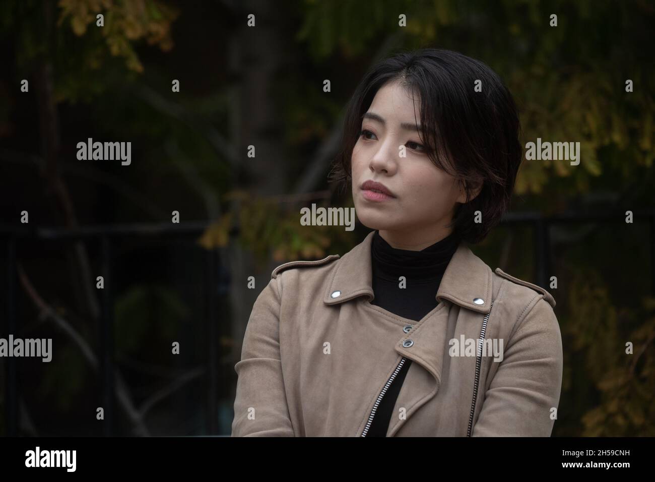 08th Nov, 2021. S. Korean actress Kim Hwan-hee South Korean actress Kim Hwan-hee poses for a ...