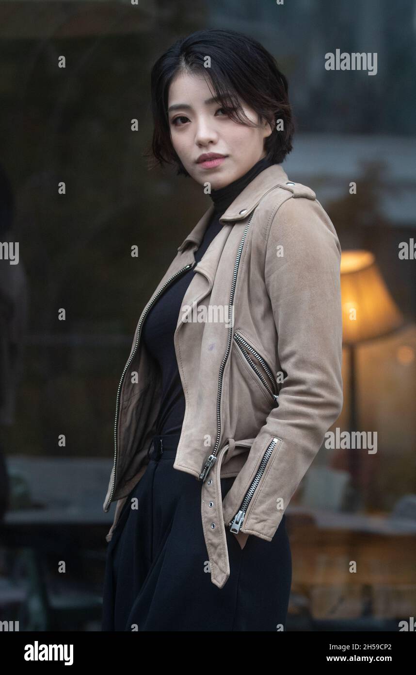 08th Nov, 2021. S. Korean actress Kim Hwan-hee South Korean actress Kim Hwan-hee poses for a ...