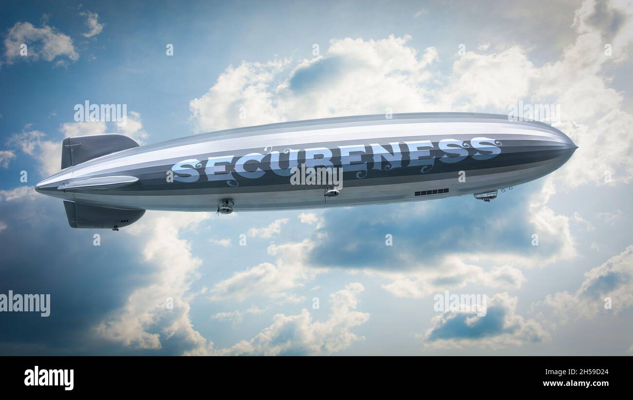 Street Sign the Direction Way to Secureness Stock Photo - Alamy