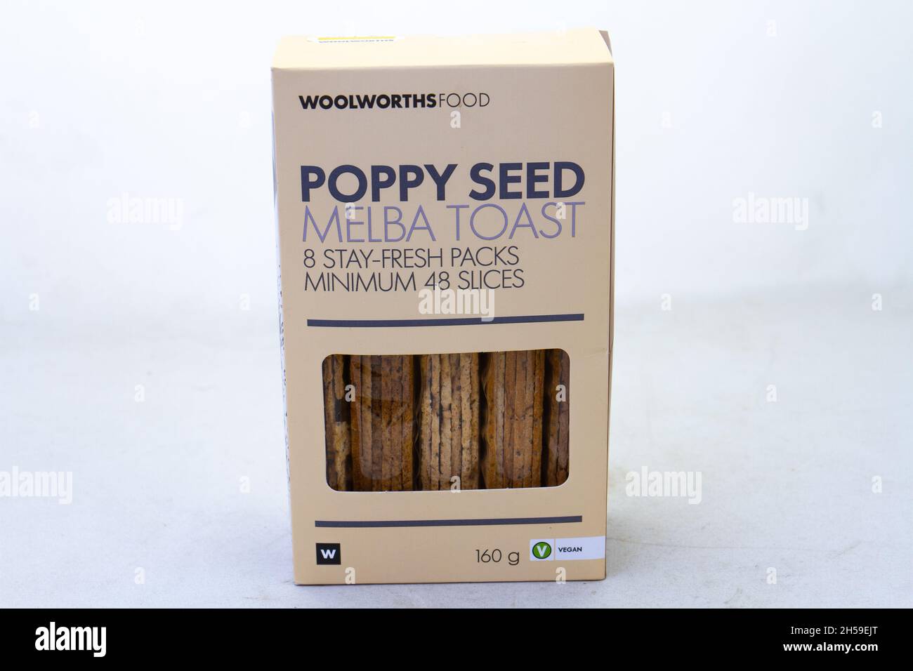 Johannesburg, South Africa - Poppy seed melba toast from Woolworths ...