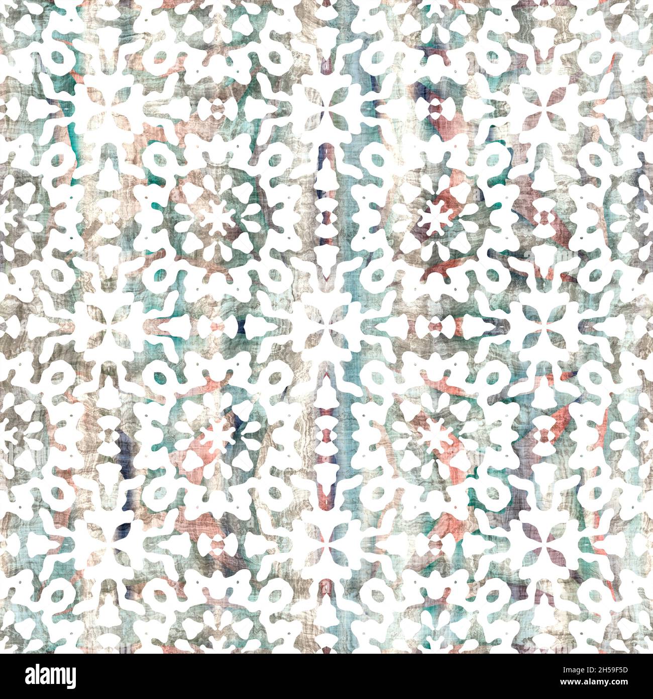 Seamless white on color interior wall tile style surface pattern design ...