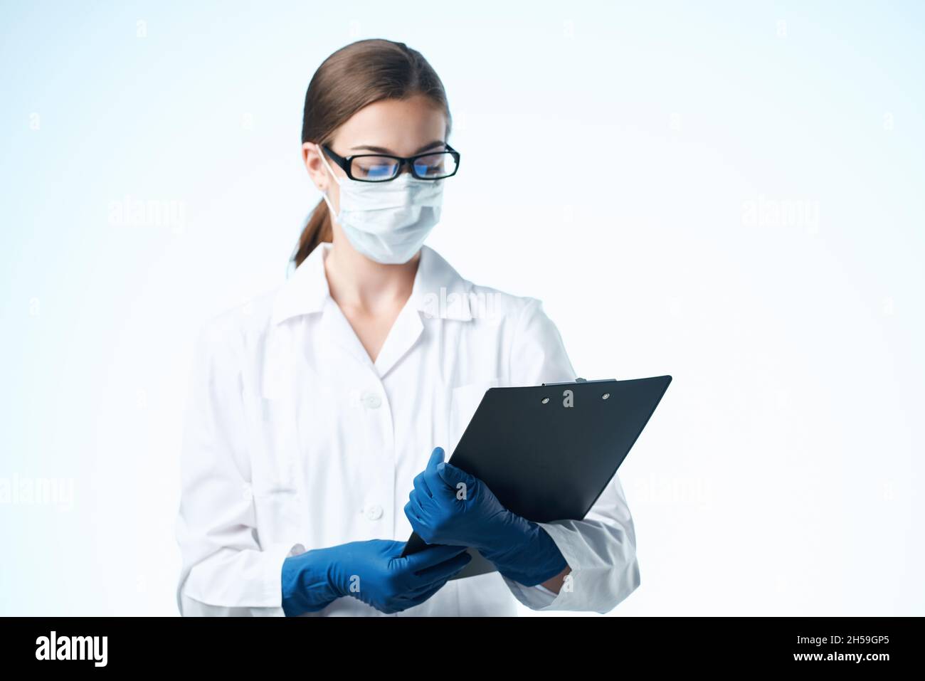 scientist analysis biotechnology research medicine Studio Stock Photo ...