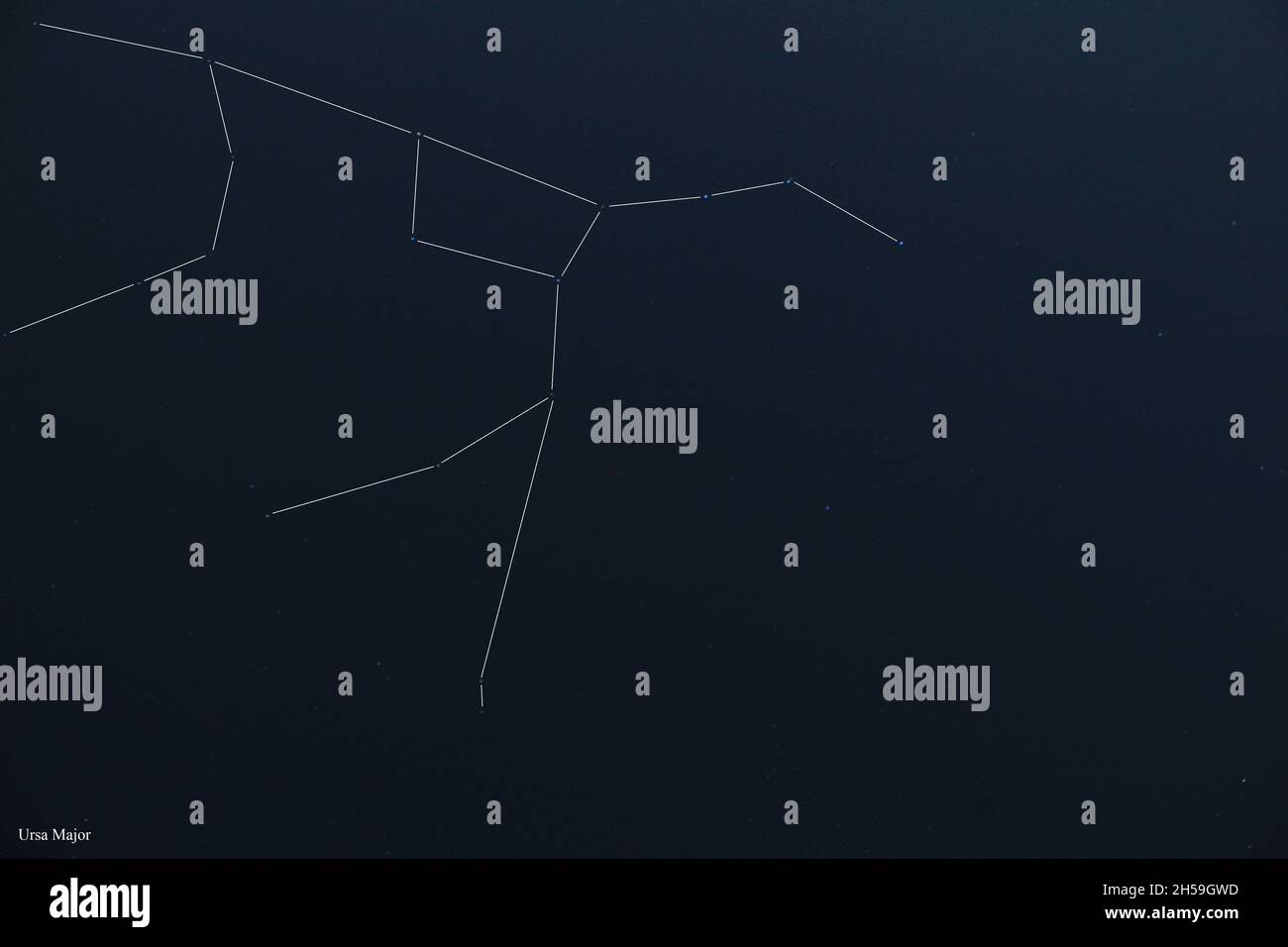 This is Ursa Major Constellation. One of the largest constellation ...