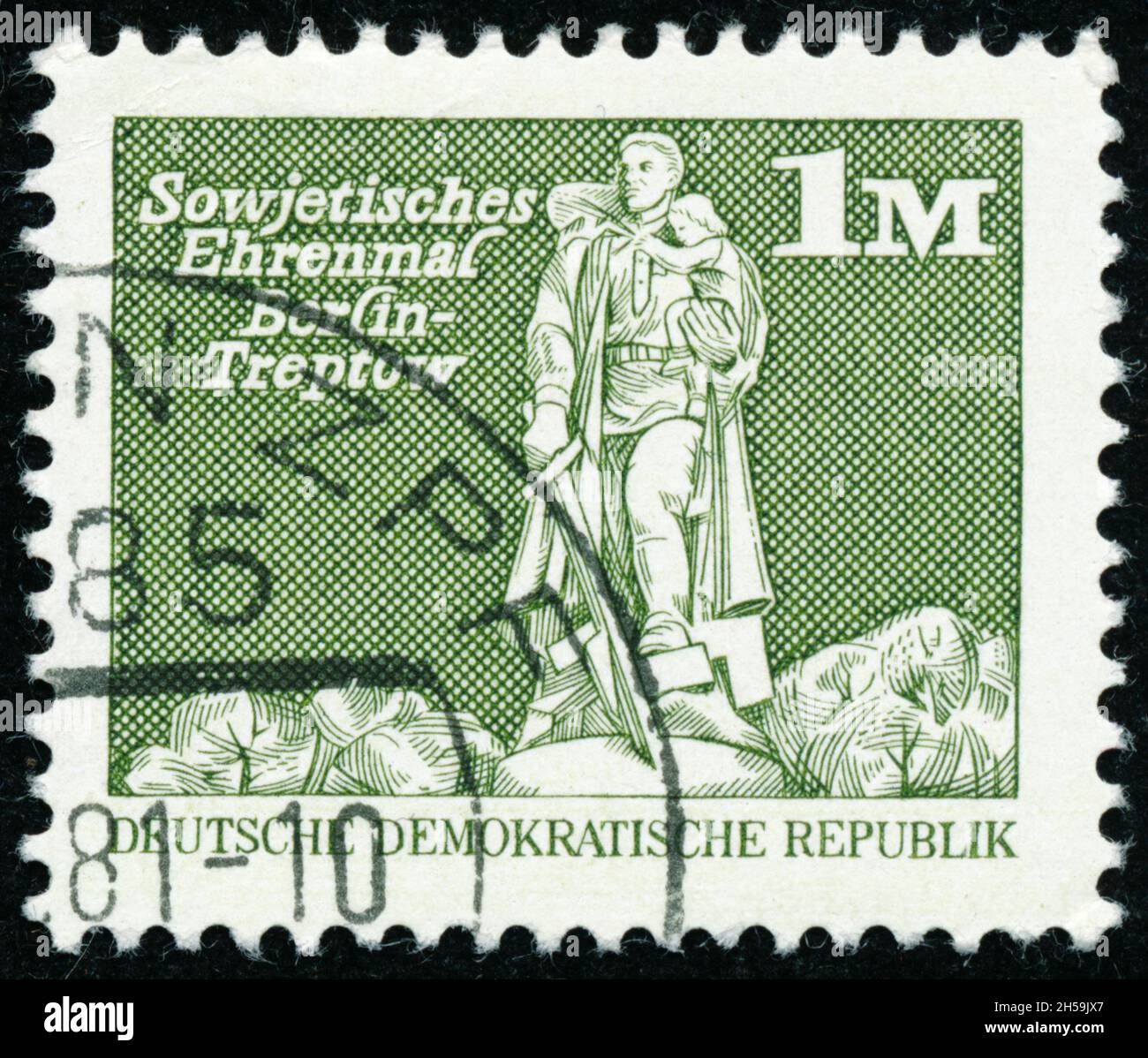 POLTAVA, UKRAINE -November 8 , 2021. Vintage stamp printed in German ...