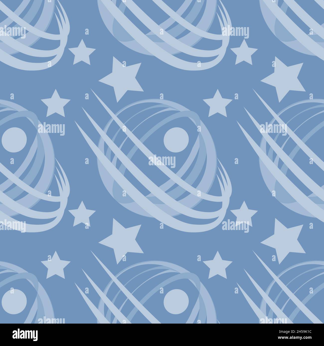 Seamless pattern, infinite texture - Illustration on a square ...