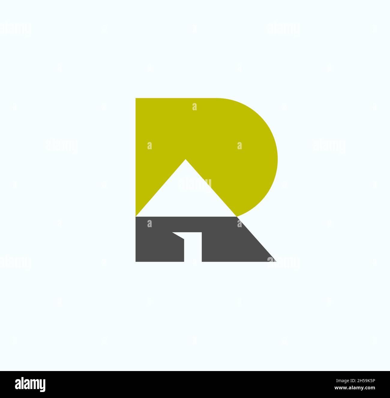 creative initial letter r house logo vector illustration, Real Estate ...