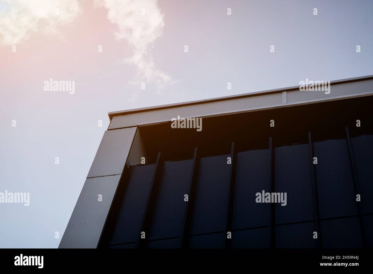 Architecture detail modern facade building Stock Photo - Alamy