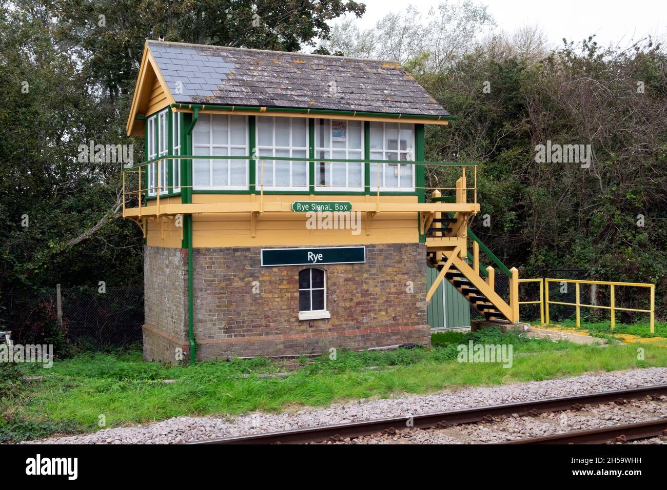 Rail Signal Box Uk High Resolution Stock Photography and Images - Alamy