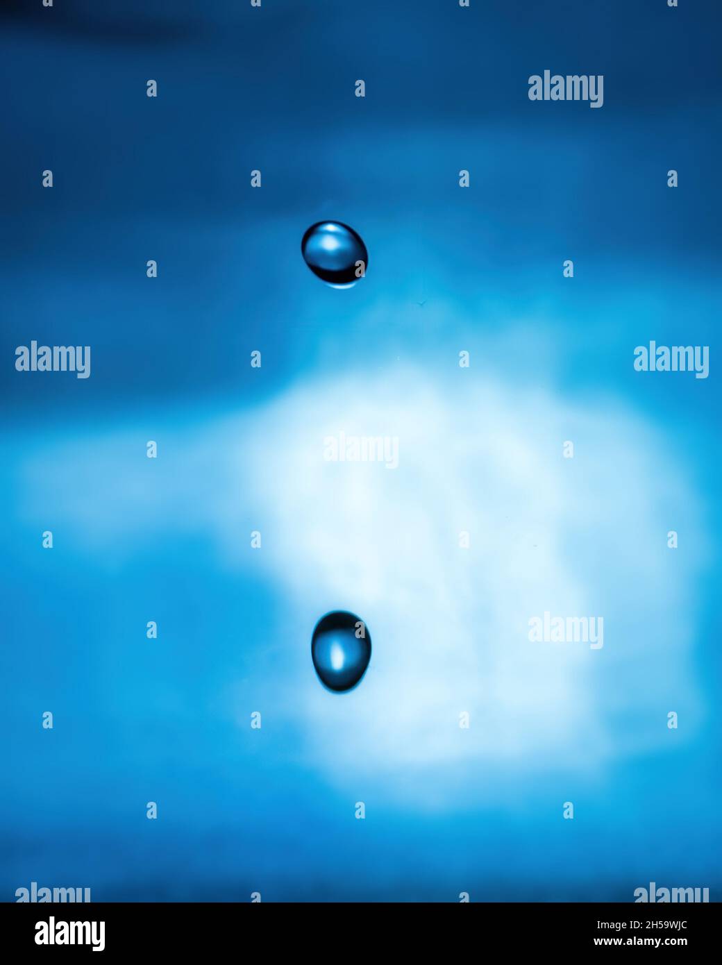 A drop of water Stock Photo - Alamy