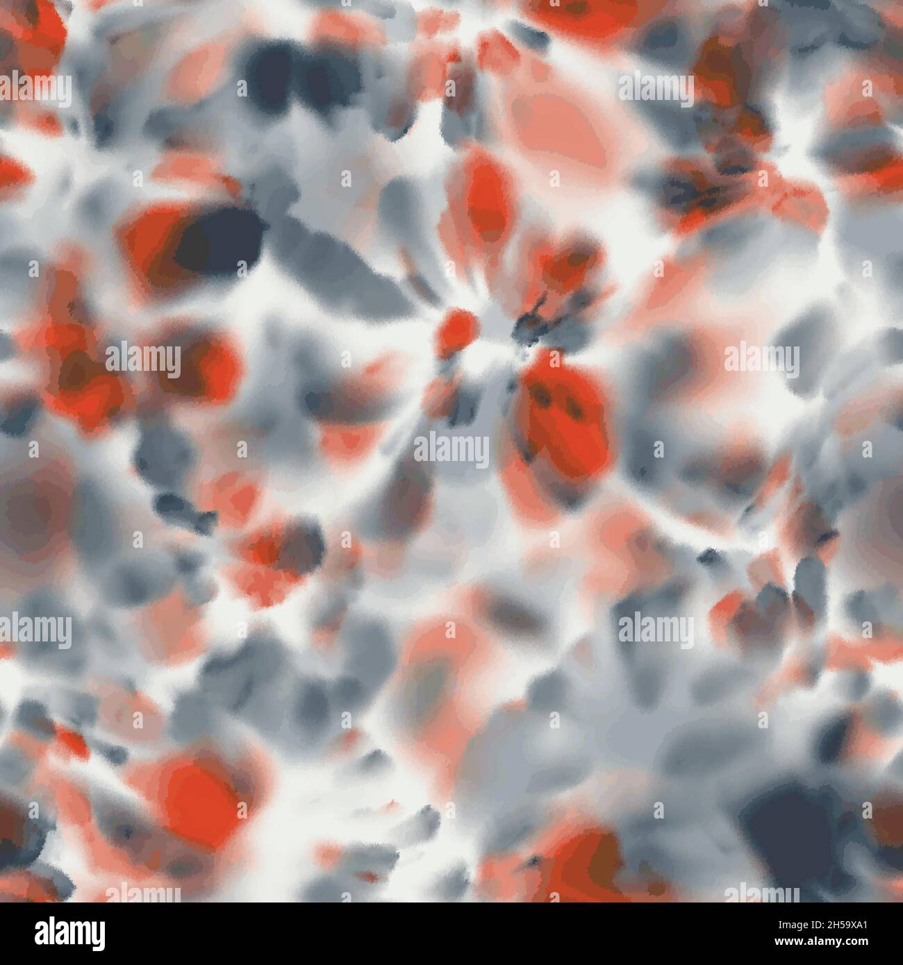 Seamless vector cloudy tie dye pastel surface pattern design for print ...