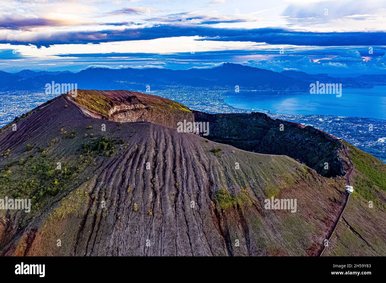 Luftbild vesuv hi-res stock photography and images - Alamy