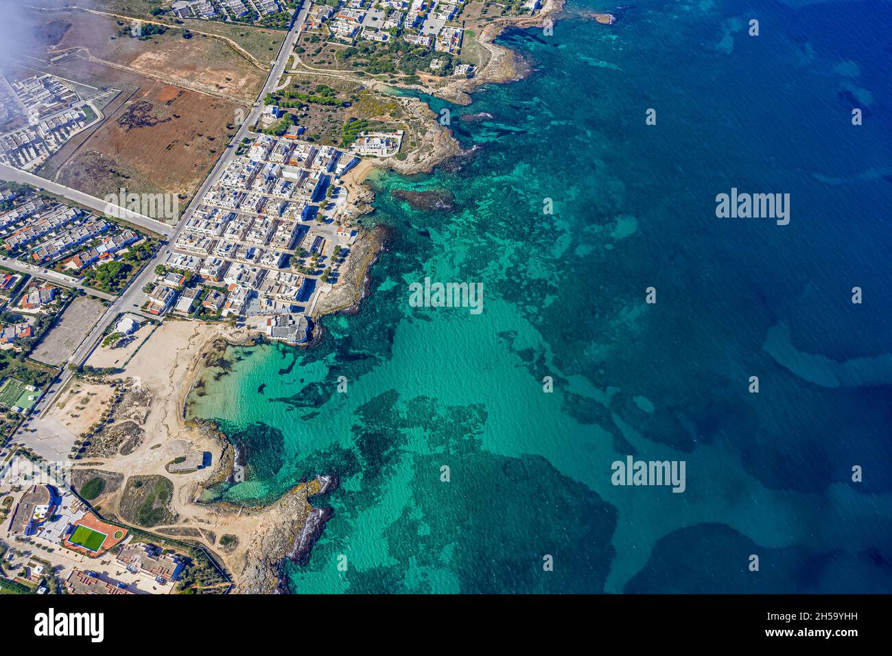 Luftbildaufnahme villanova hi-res stock photography and images - Alamy