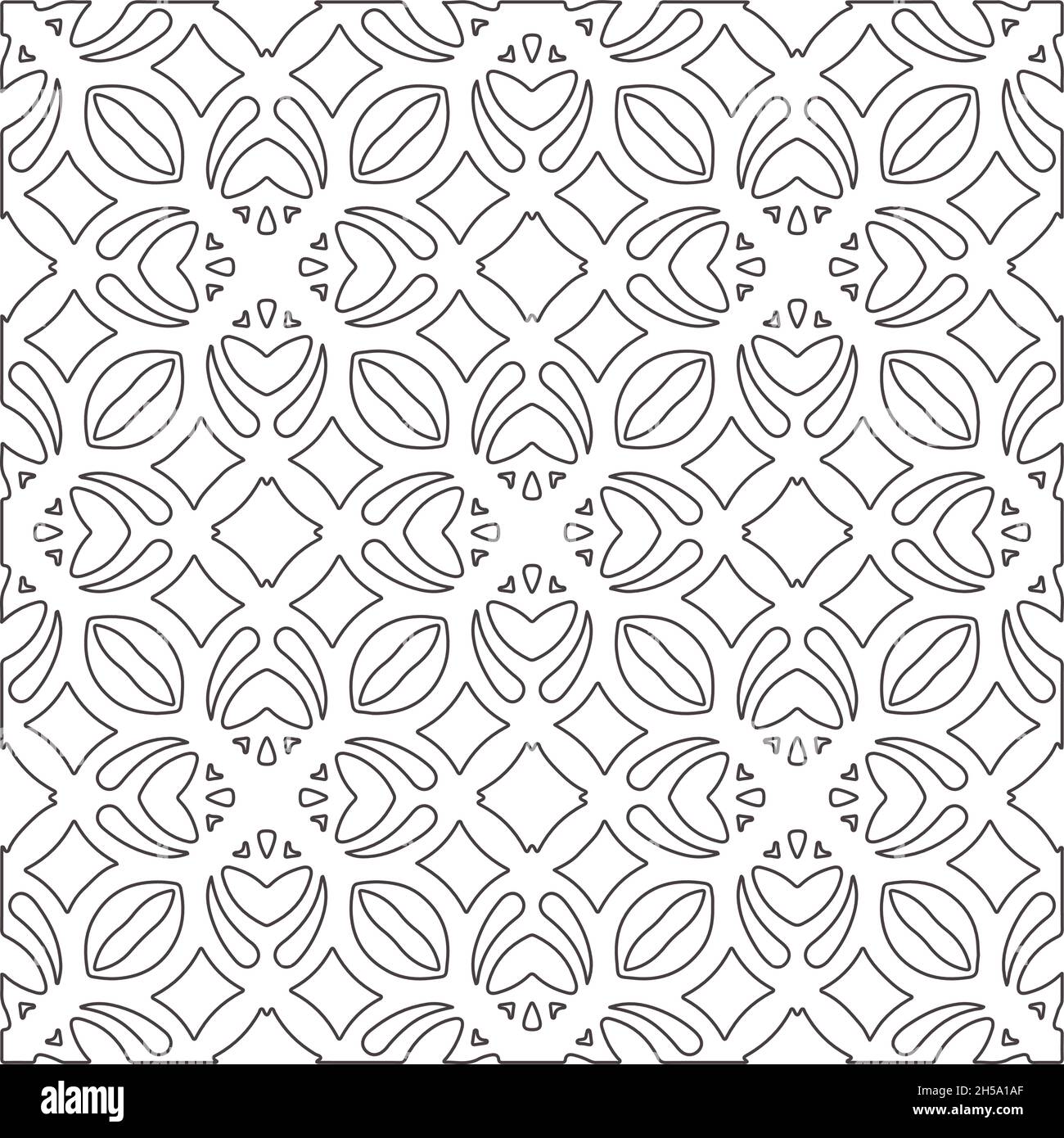 Repeating geometric tiles from striped elements.Modern geometric ...