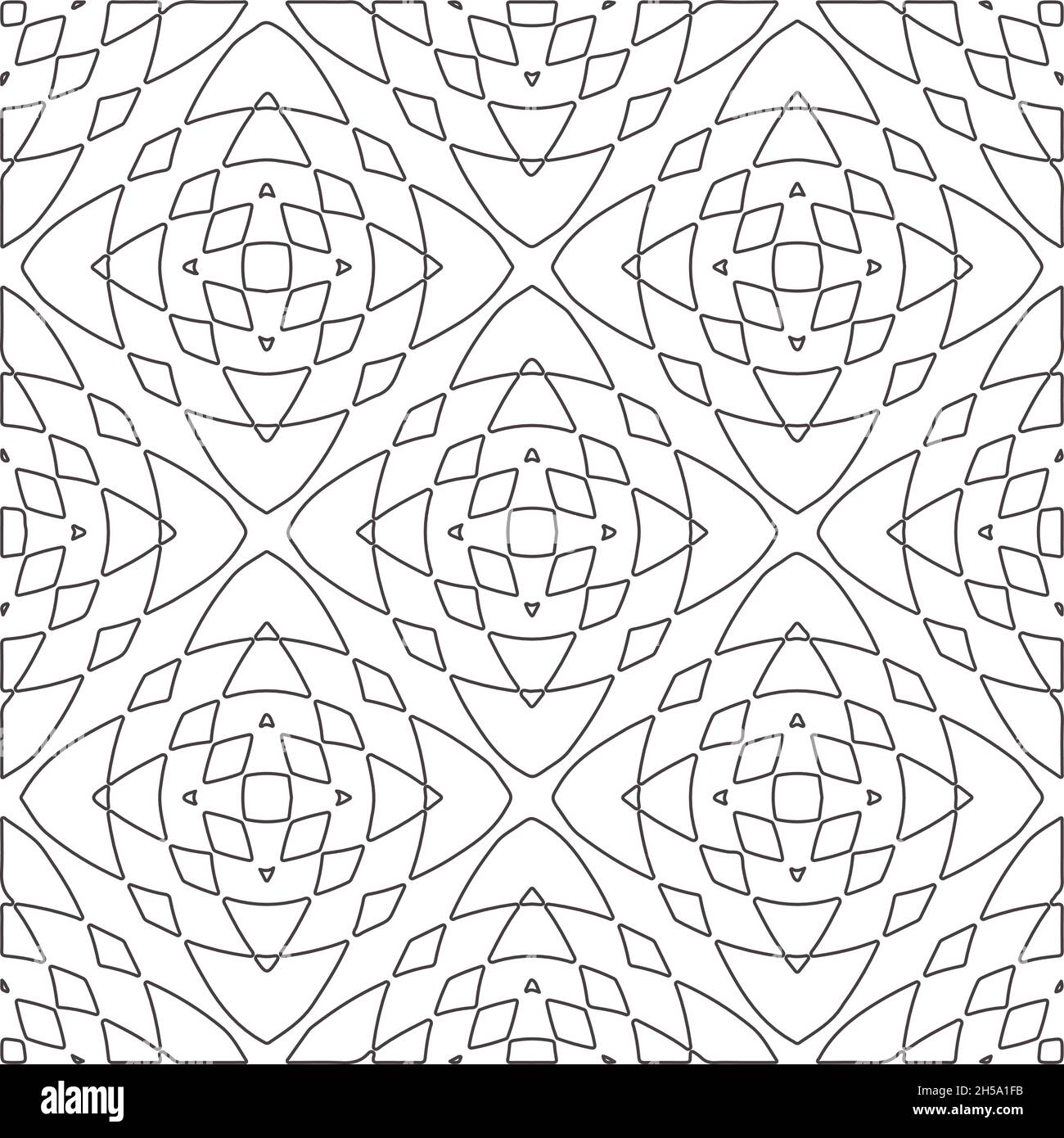 Repeating geometric tiles from striped elements.Modern geometric ...