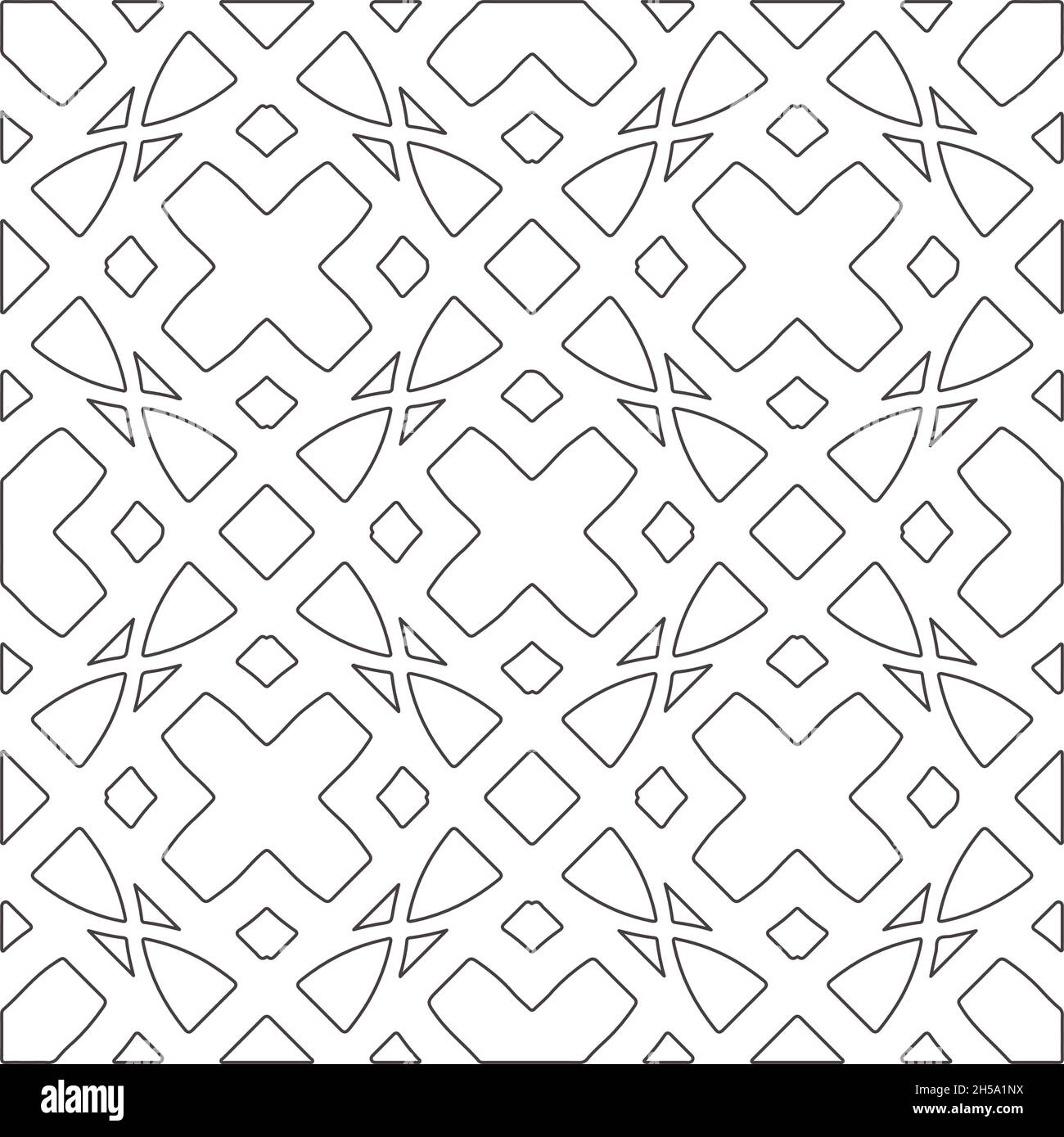 Repeating geometric tiles from striped elements.Modern geometric ...