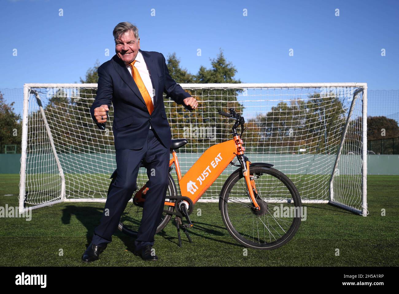 EDITORIAL USE ONLY Former football manager, Sam Allardyce prepares to ...