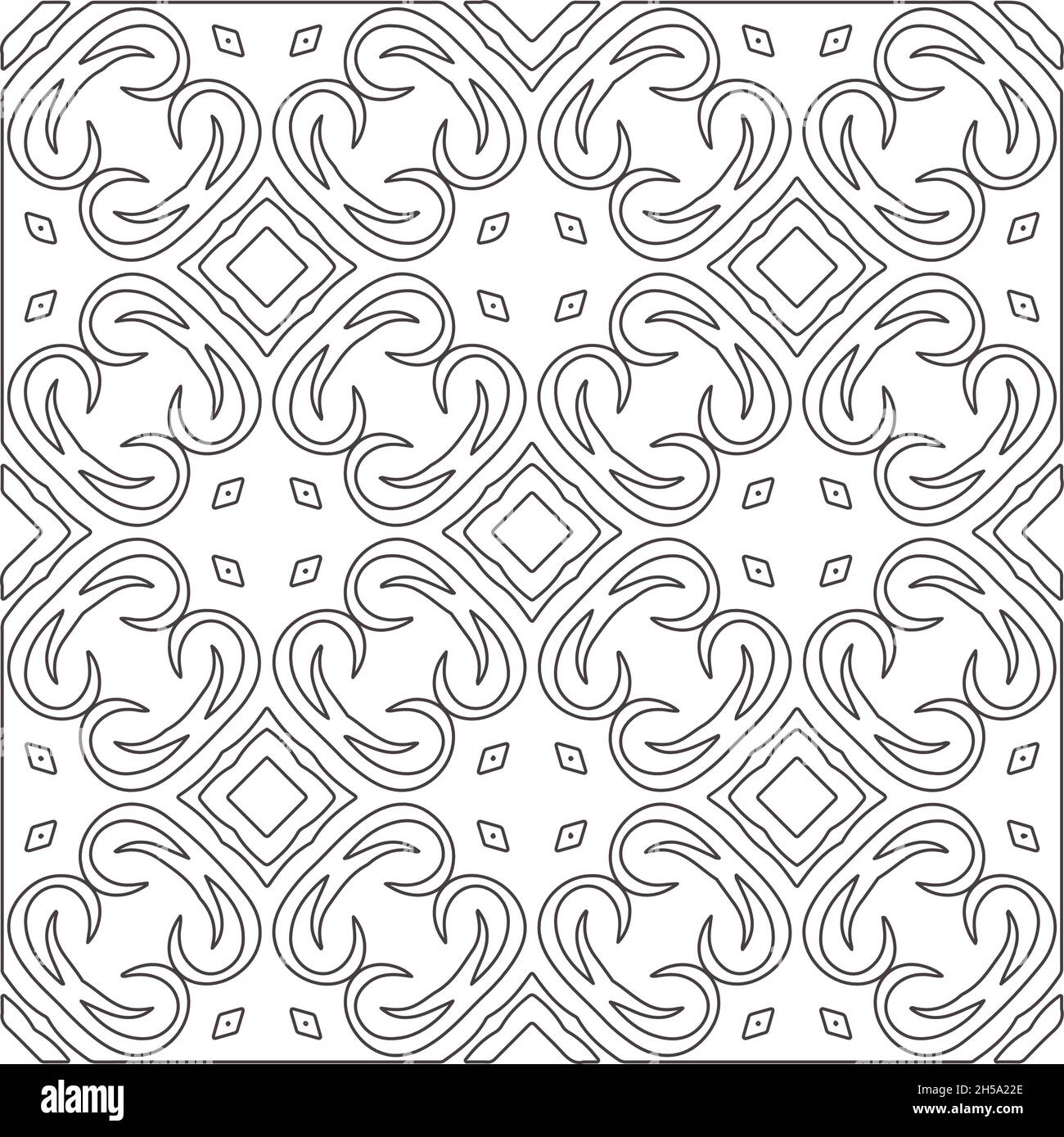 Repeating geometric tiles from striped elements.Modern geometric ...