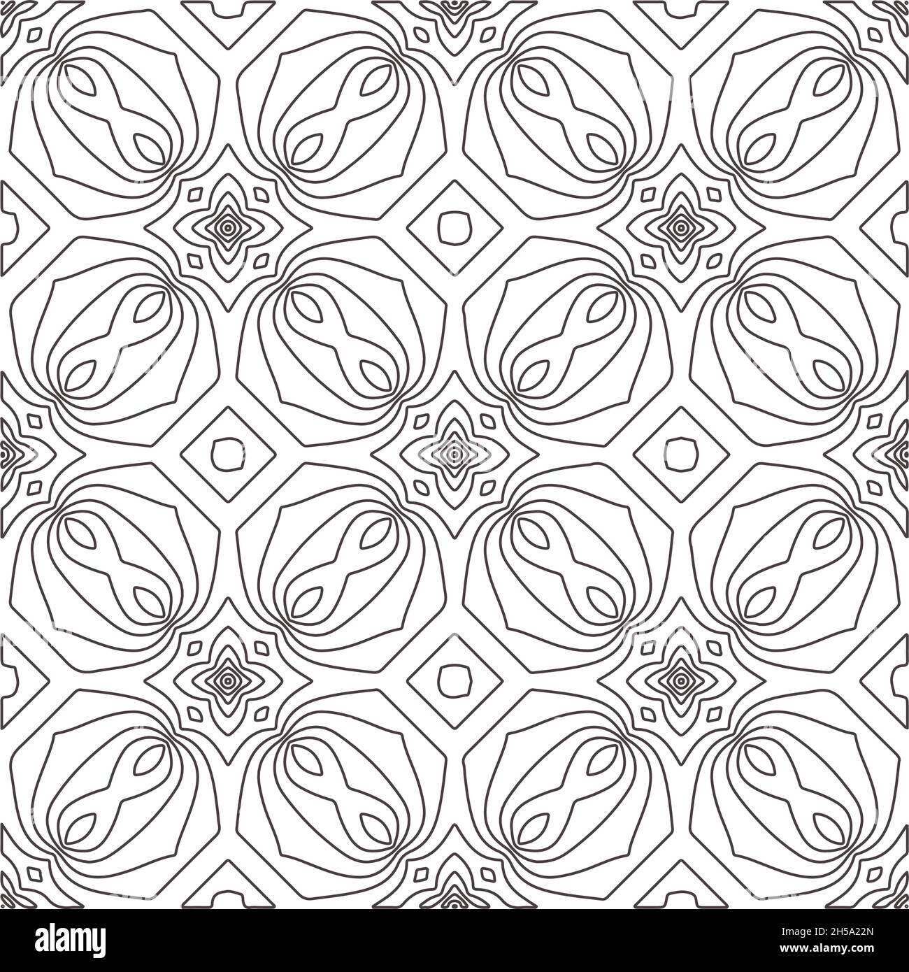 Repeating geometric tiles from striped elements.Modern geometric ...