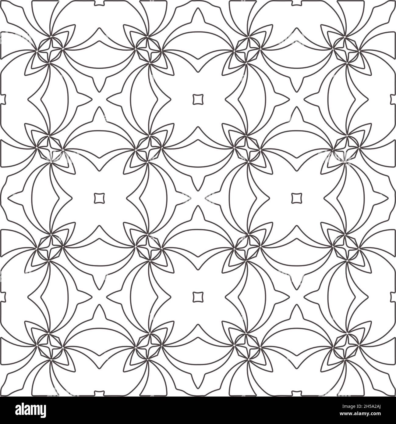 Repeating geometric tiles from striped elements.Modern geometric ...