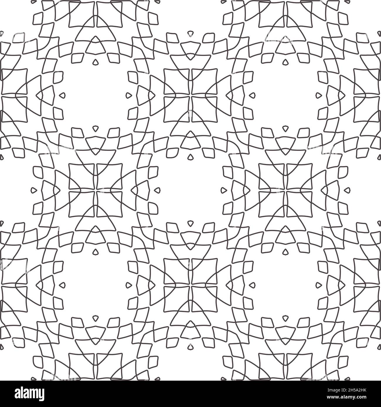 Repeating geometric tiles from striped elements.Modern geometric ...