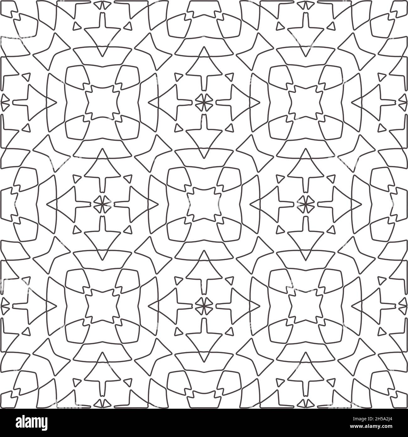 Repeating geometric tiles from striped elements.Modern geometric ...
