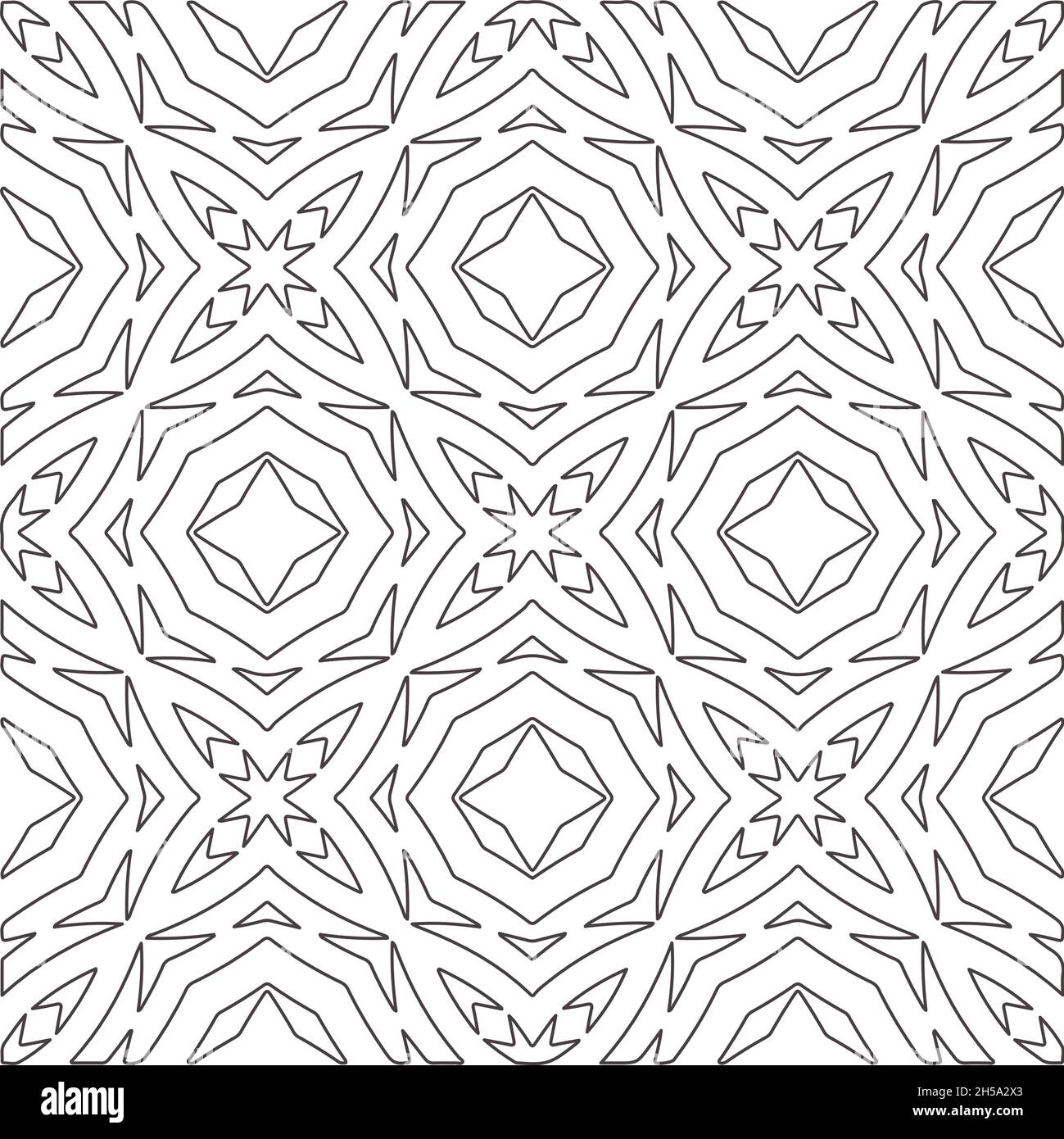 Repeating geometric tiles from striped elements.Modern geometric ...