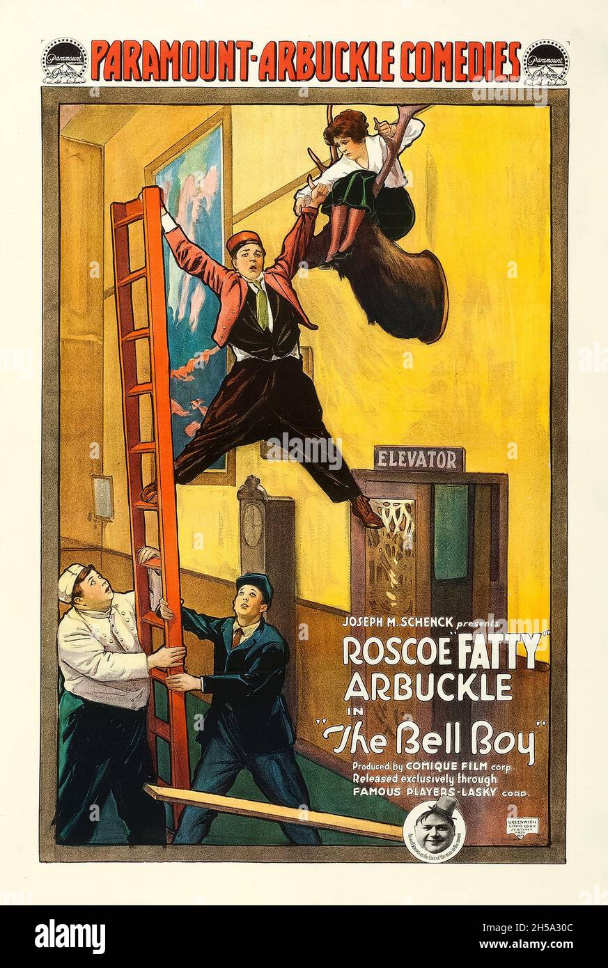 Roscoe fatty arbuckle hi-res stock photography and images - Alamy