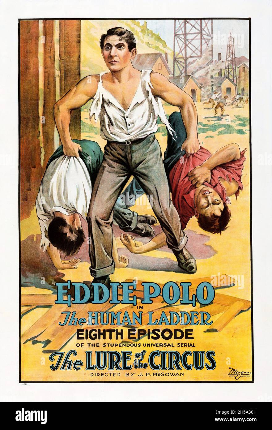 Vintage movie poster: The Lure of the Circus feat Eddie Polo (Universal ...
