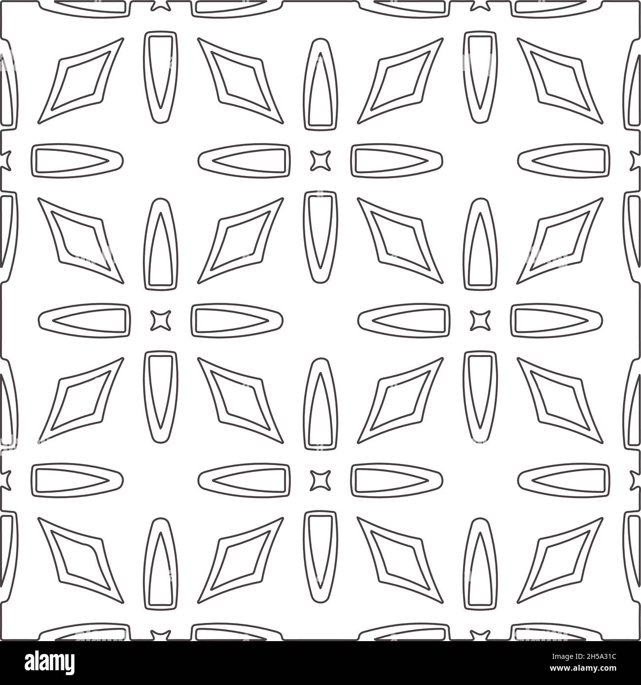 Repeating geometric tiles from striped elements.Modern geometric ...