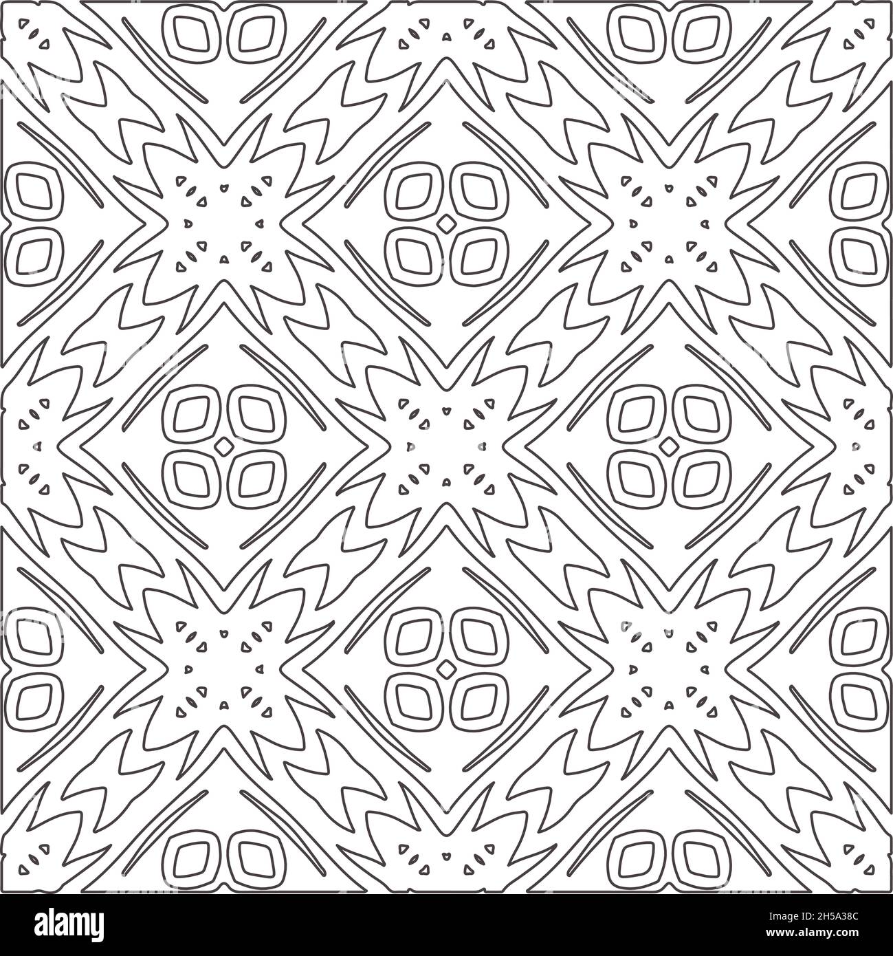 Repeating geometric tiles from striped elements.Modern geometric ...