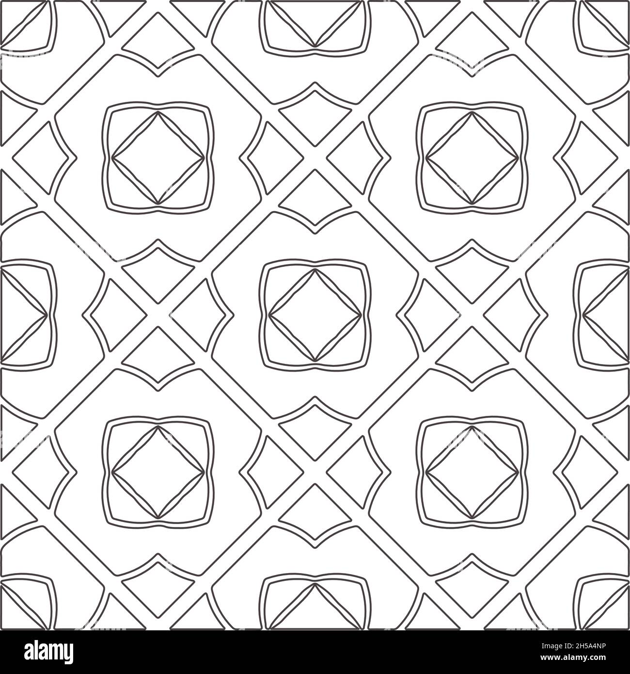 Repeating geometric tiles from striped elements.Modern geometric ...