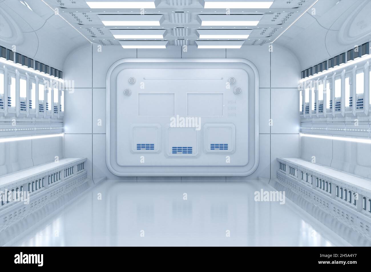 Futuristic White Lab