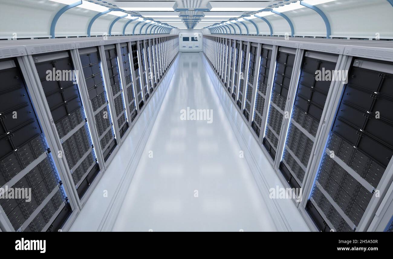 Server rack supercomputer hardware hi-res stock photography and images ...