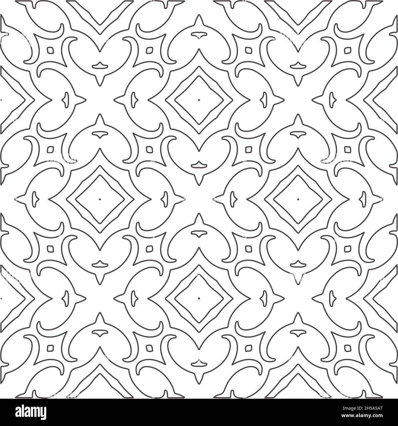 Repeating geometric tiles from striped elements.Modern geometric ...