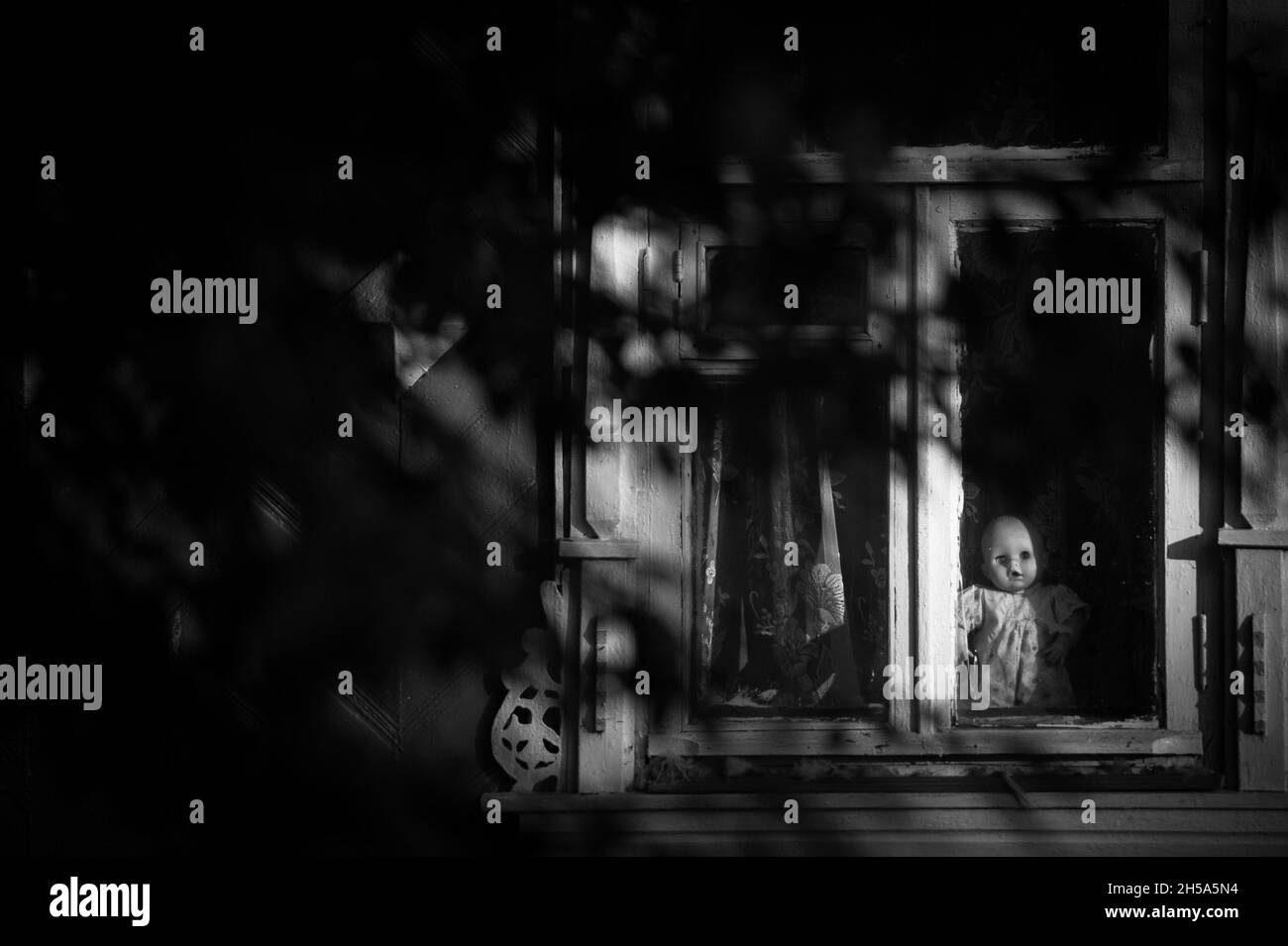 Scary dolly Black and White Stock Photos & Images - Alamy