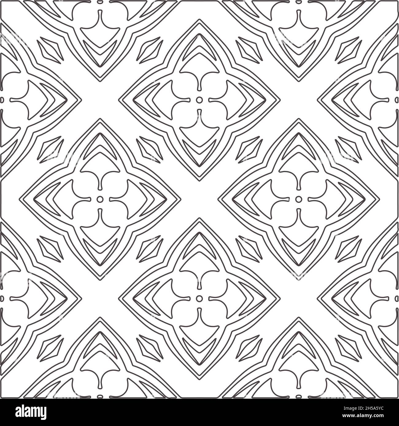 Repeating geometric tiles from striped elements.Modern geometric ...