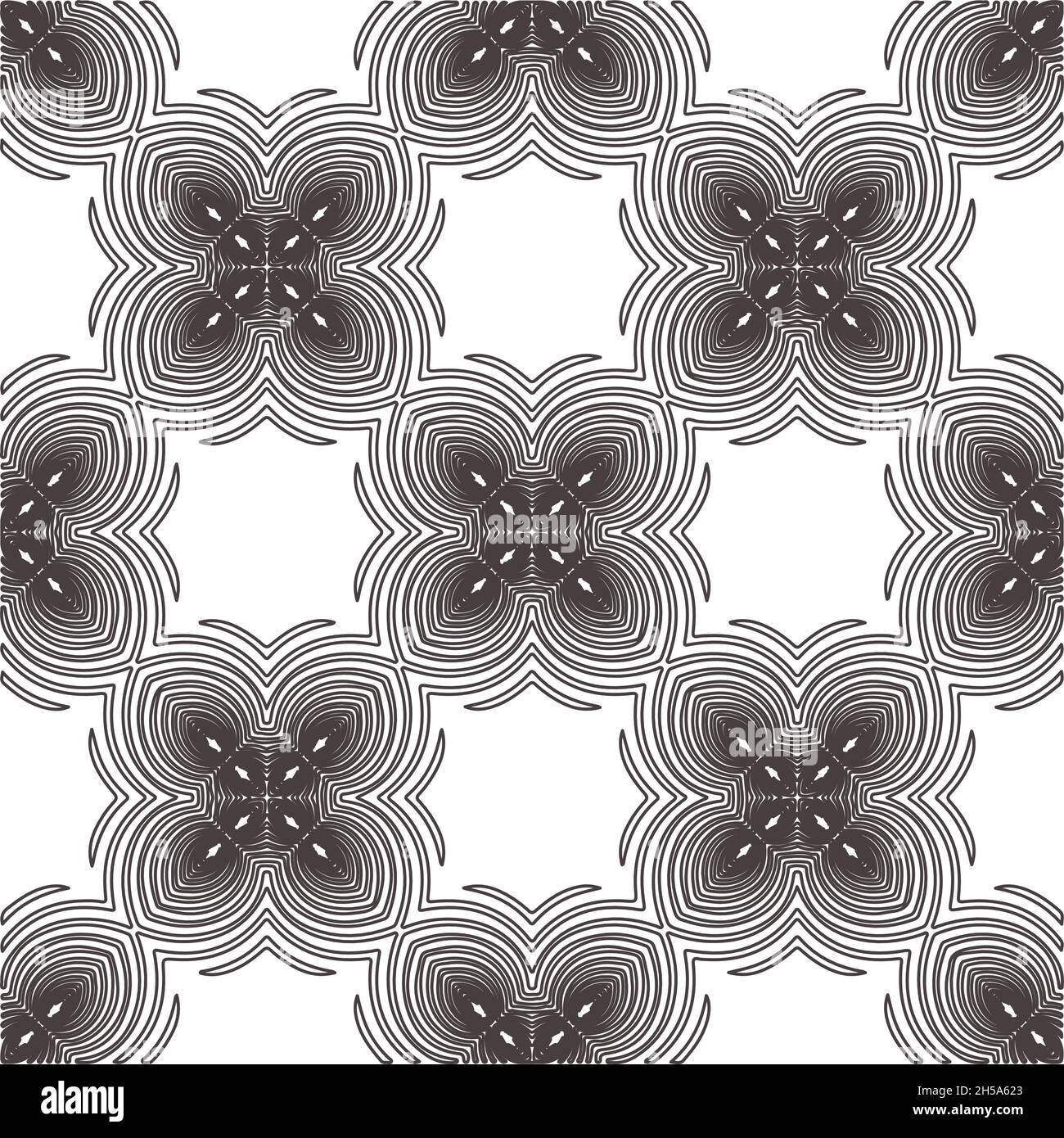 Repeating geometric tiles from striped elements.Modern geometric ...